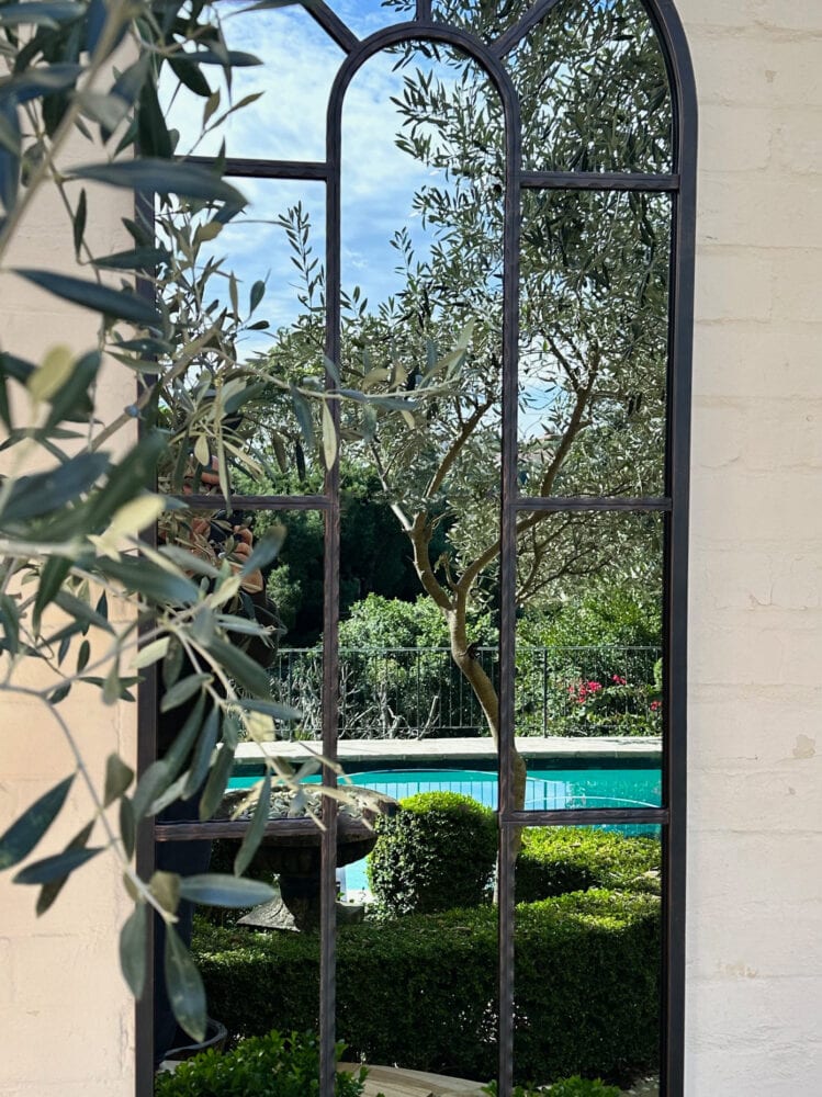 Arch Top mirror large - Outdoor Mirrors