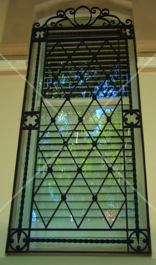 Wrought Iron Window Grills - Rivas Design