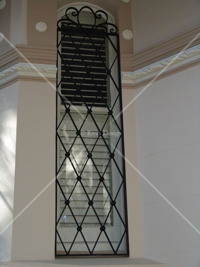 Wrought Iron Window Grills - Rivas Design