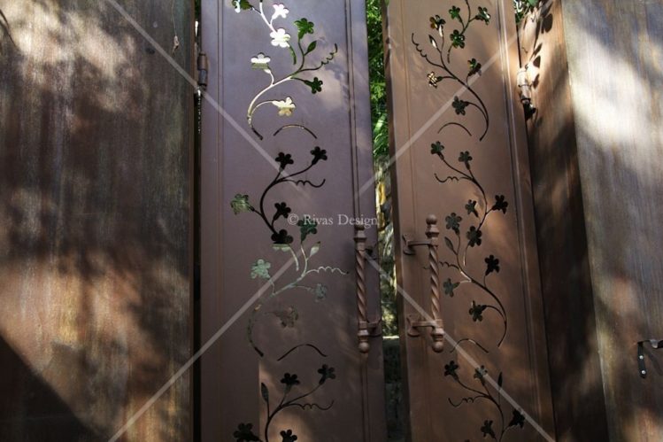 Laser Cut Gates - Rivas Design