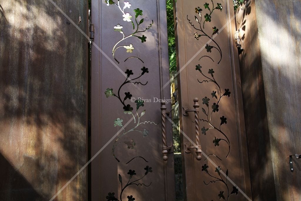Laser Cut Gates - Rivas Design