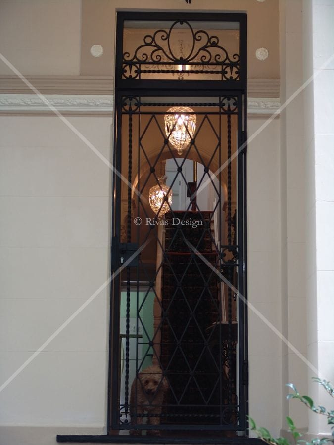 Wrought Iron Security Doors - Rivas Design