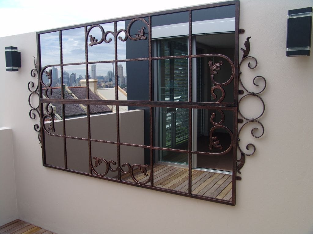 Hanging the scrolled gate mirror FAQ - Rivas Design