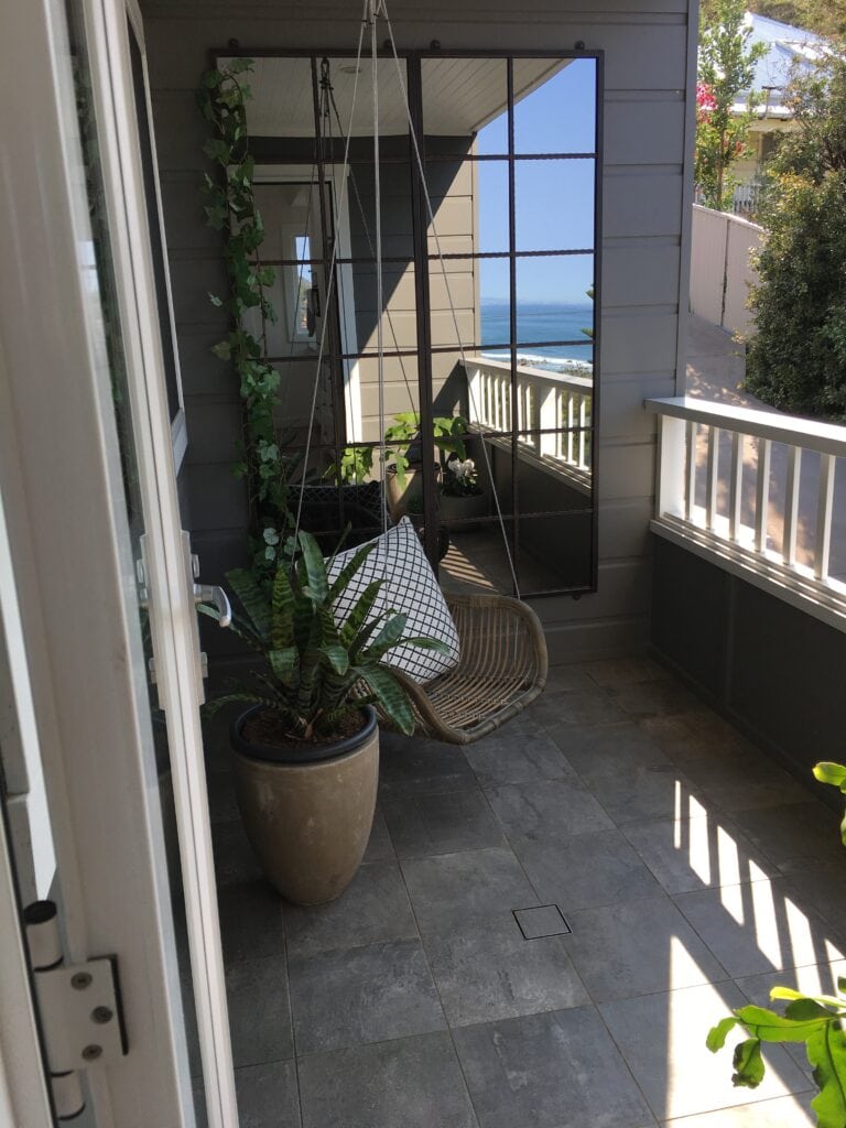 12 Square garden mirror large - Outdoor Mirrors