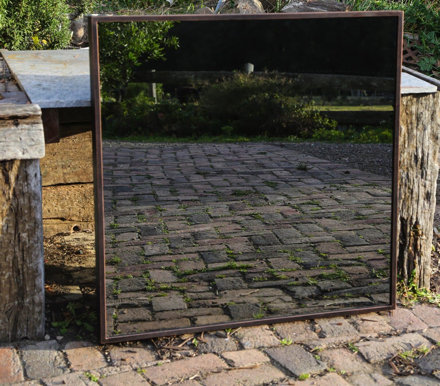 Contemporary 900 Square mirror - Outdoor Mirrors