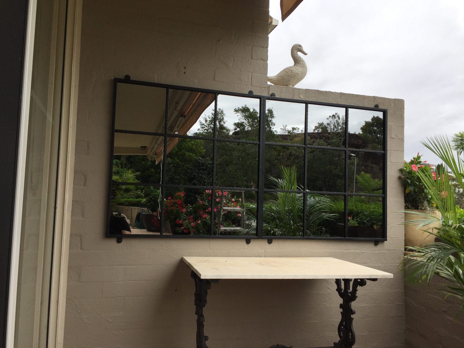 9 Square outdoor mirror | Outdoor Mirrors